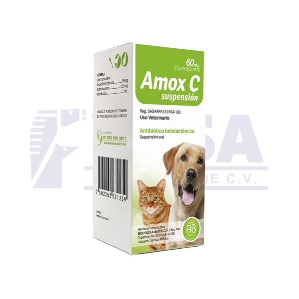 Amox C - suspensión - 60 ml - FYNSAMX