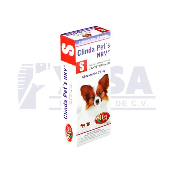 Clinda Pet´s NRV S - 25 mg - FYNSAMX