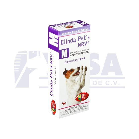Clinda Pet´s NRV M - 50 mg - FYNSAMX