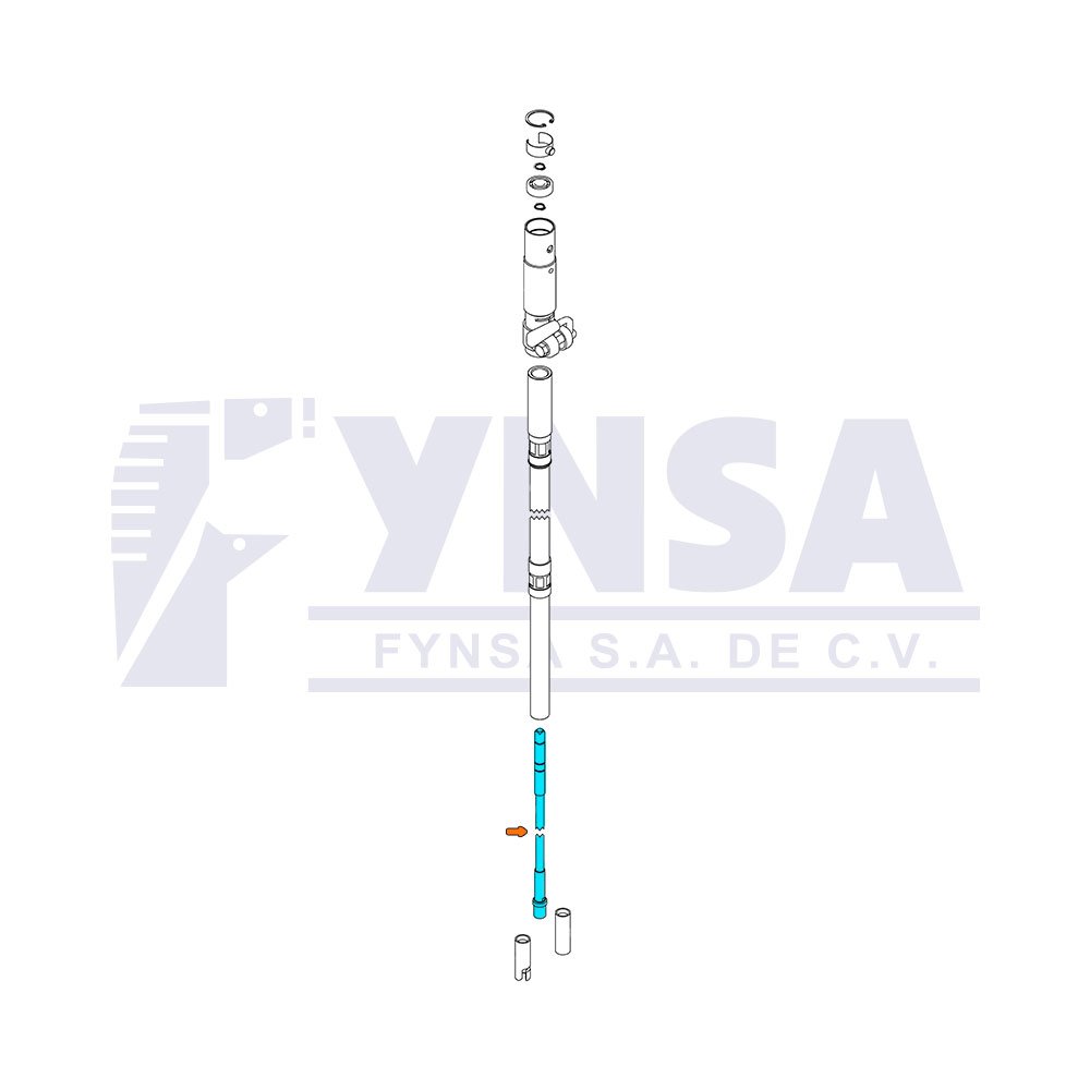 Alma para árbol flexible SIGMA 165 cm - FYNSAMX