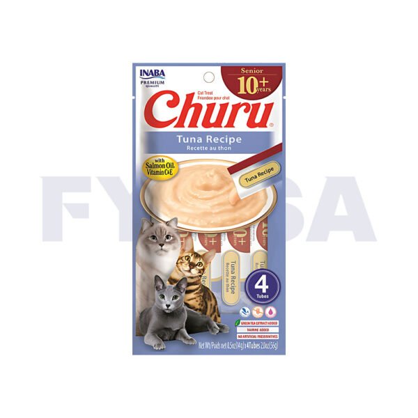 Churu Senior receta de atún - 24 piezas - FYNSAMX